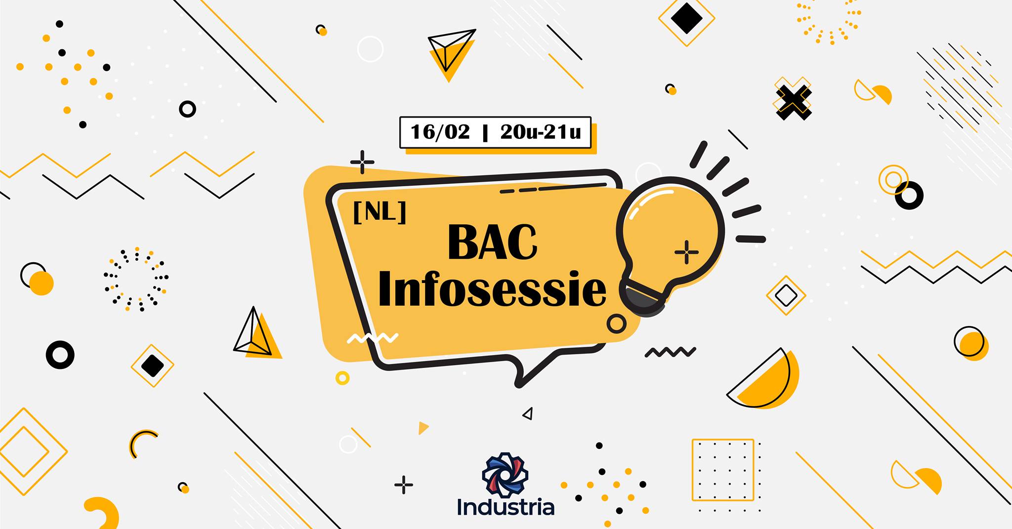 BAC Infosessie [NL] - Industria