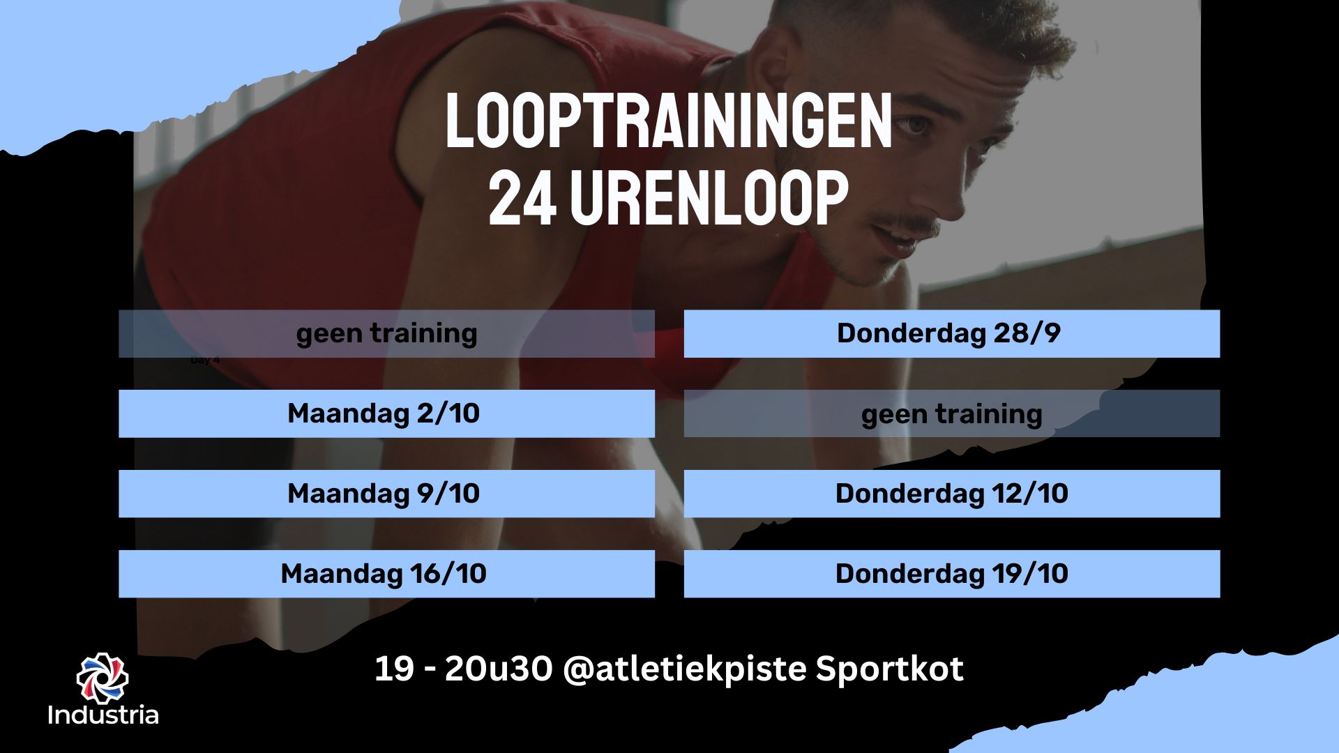 Run Training 24 urenloop - Industria