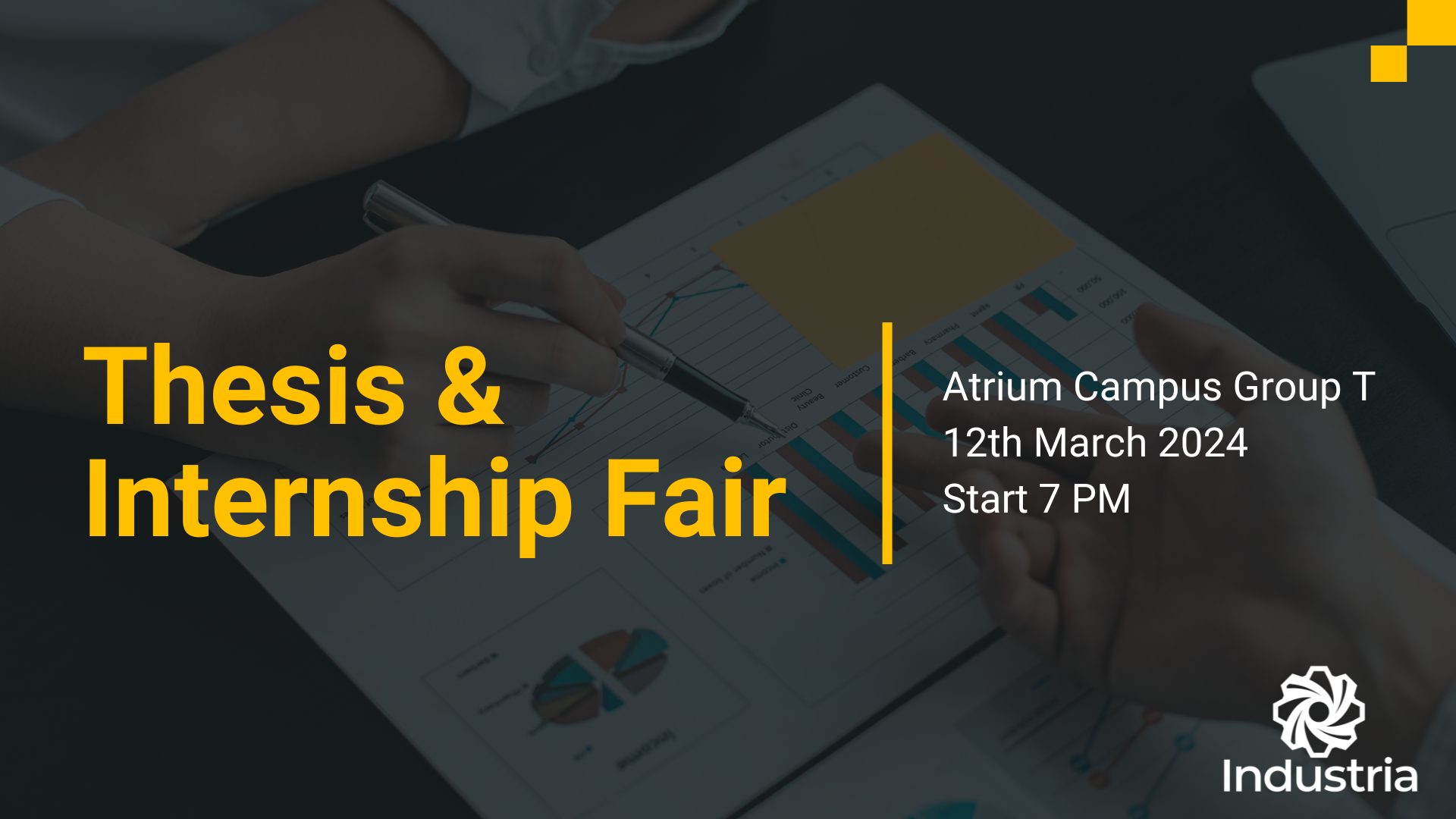 Thesis & Internship Fair - Industria