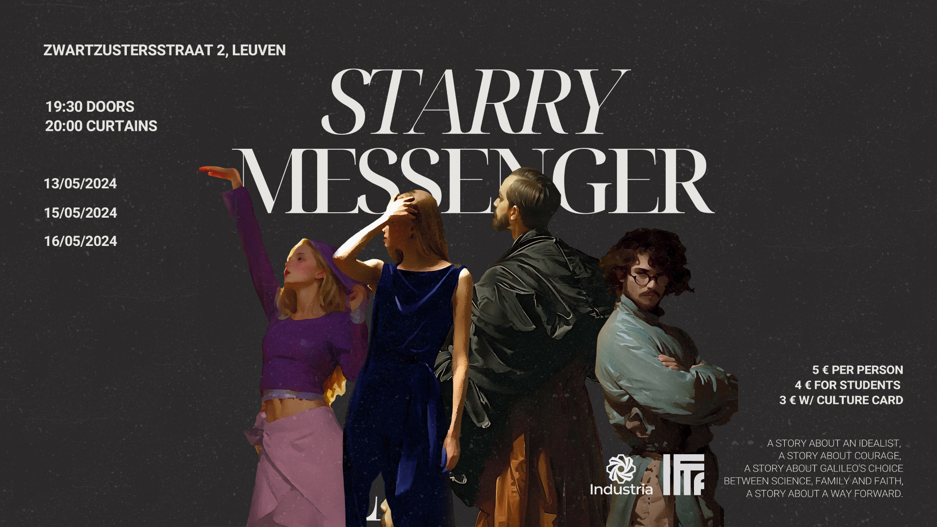 Theatre: Starry Messenger 2023-2024 - Industria
